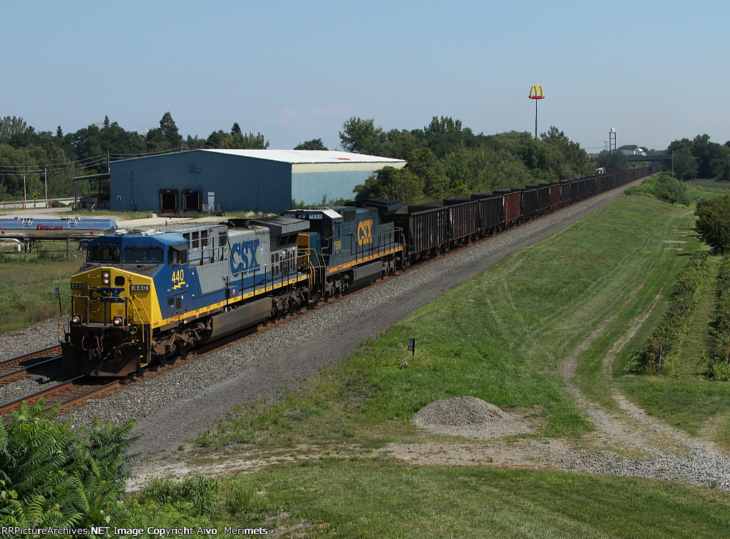 CSX K477 at Mile 70 Lakeshore Sub